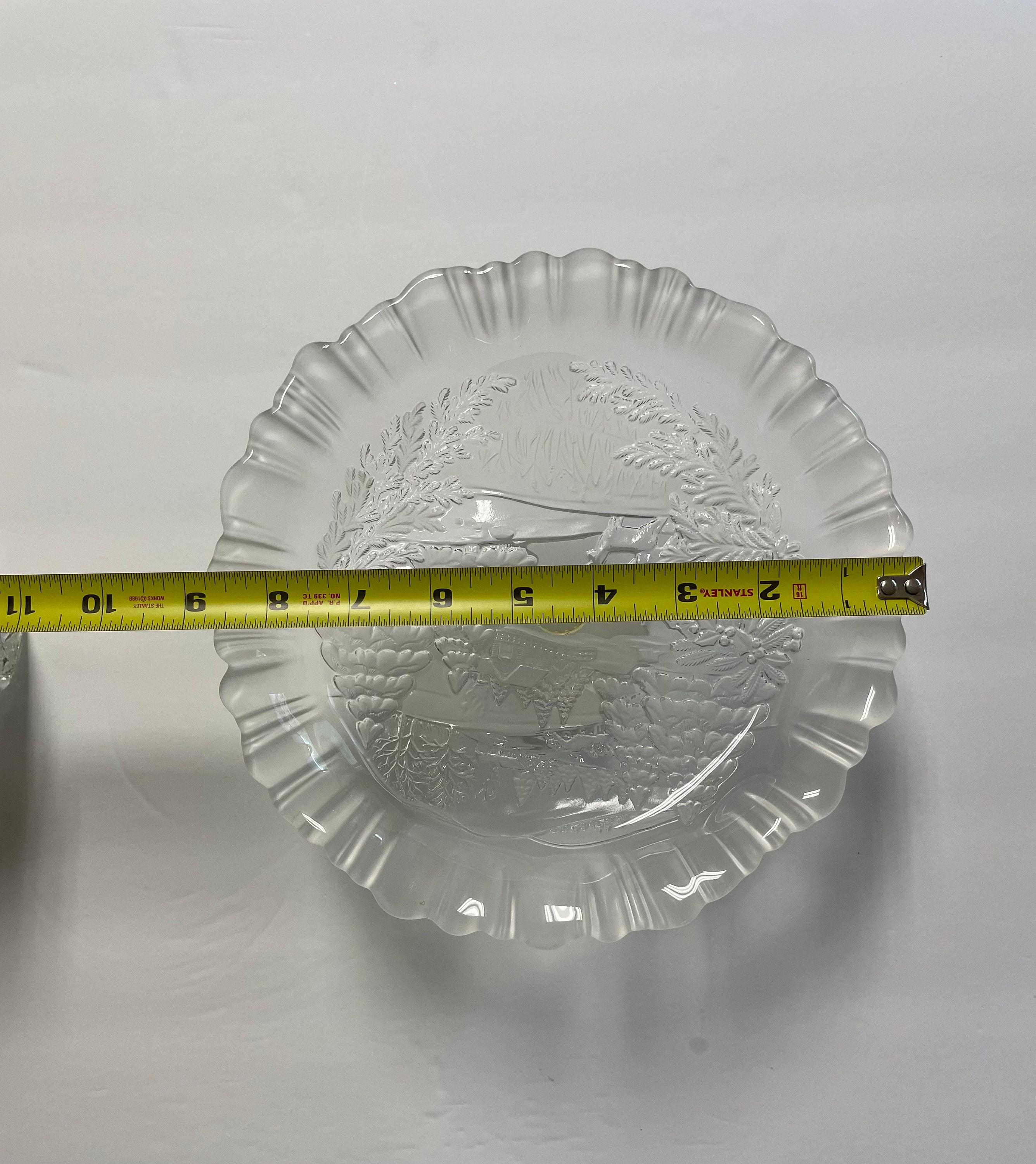 Mikasa Cake Stand/ Crystal Bon Bon Pedestal Cake Stand/ Footed Cake ...