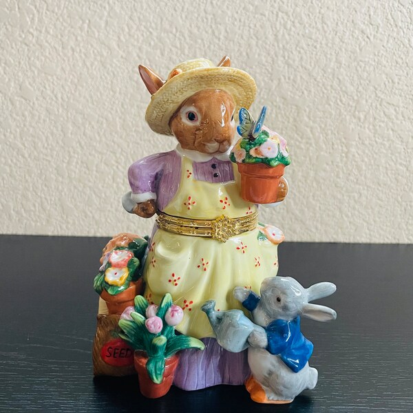 Bunny Trinket Box - Etsy