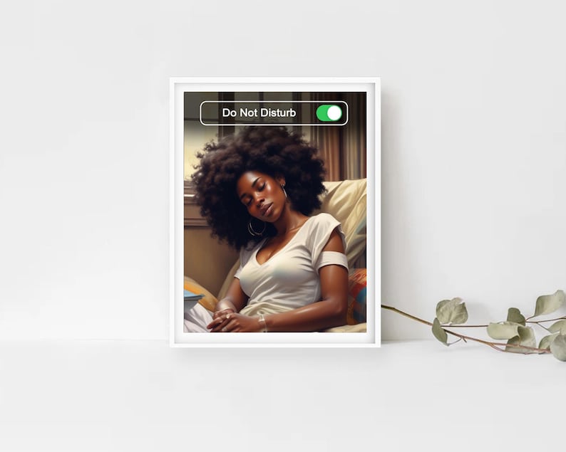 Do Not Disturb Quote Poster Sleeping Rest Digital Download Quote Art ...