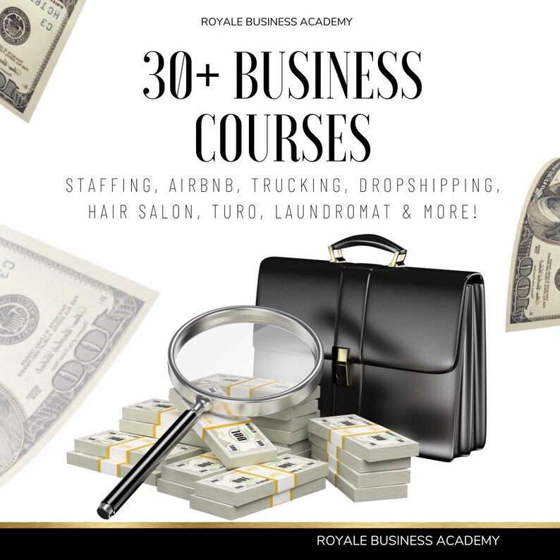 Royale Business Academy DFY Digital Course PLR Digital Products Bundle ...