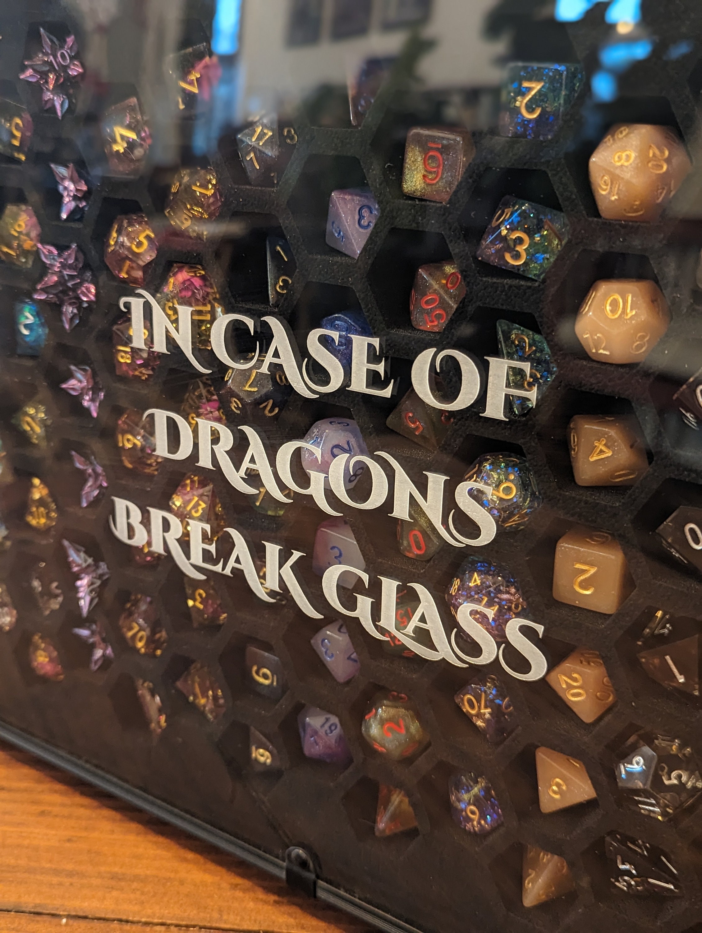 In Case of Dragons | Chest of Hoarding | 26 Set Capacity | Plexi Glass ...