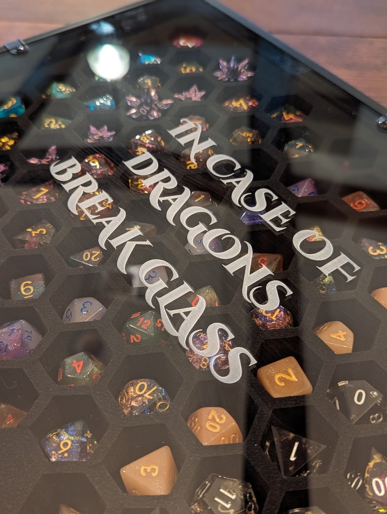 In Case of Dragons | Chest of Hoarding | 26 Set Capacity | Plexi Glass ...