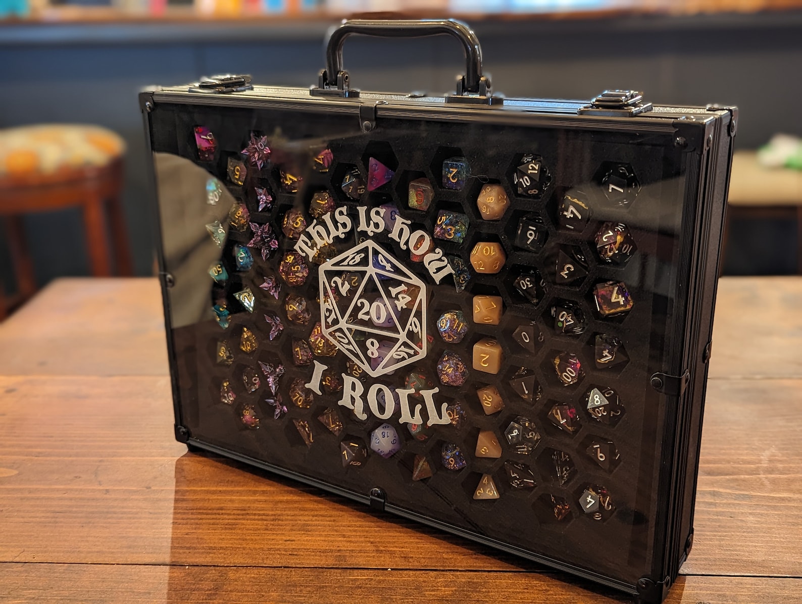 This is How I Roll | Chest of Hoarding | 26 Set Capacity | Plexi Glass ...