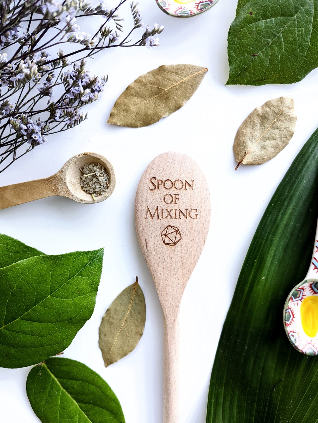 Dungeons and Dragons Inspired Wooden Spoon Bundle - Etsy