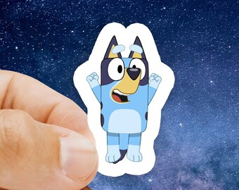 Bluey Family Car Sticker - Etsy UK