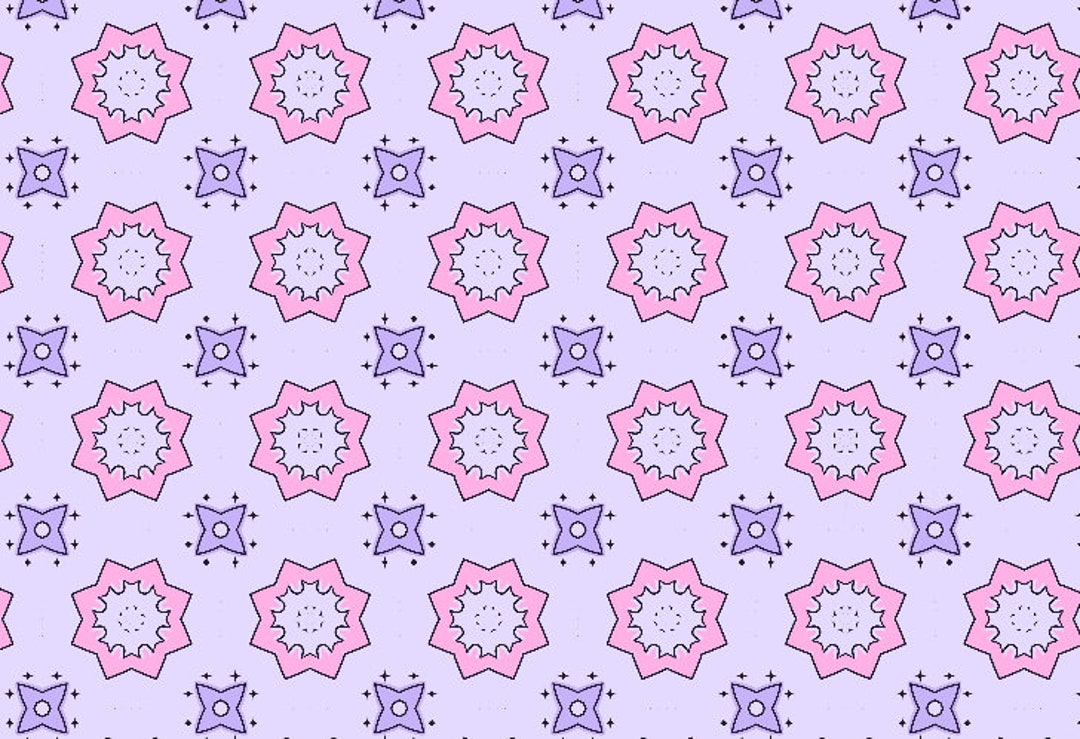 Funky Octagon Wallpaper Digital Download - Etsy