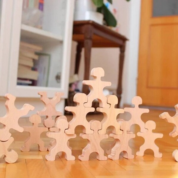 Wooden Acrobat Toy - Etsy