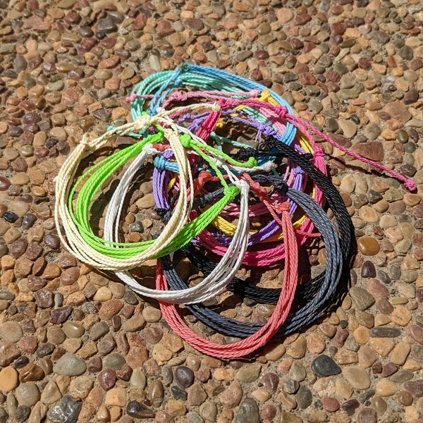 Wax String Bracelet - Etsy