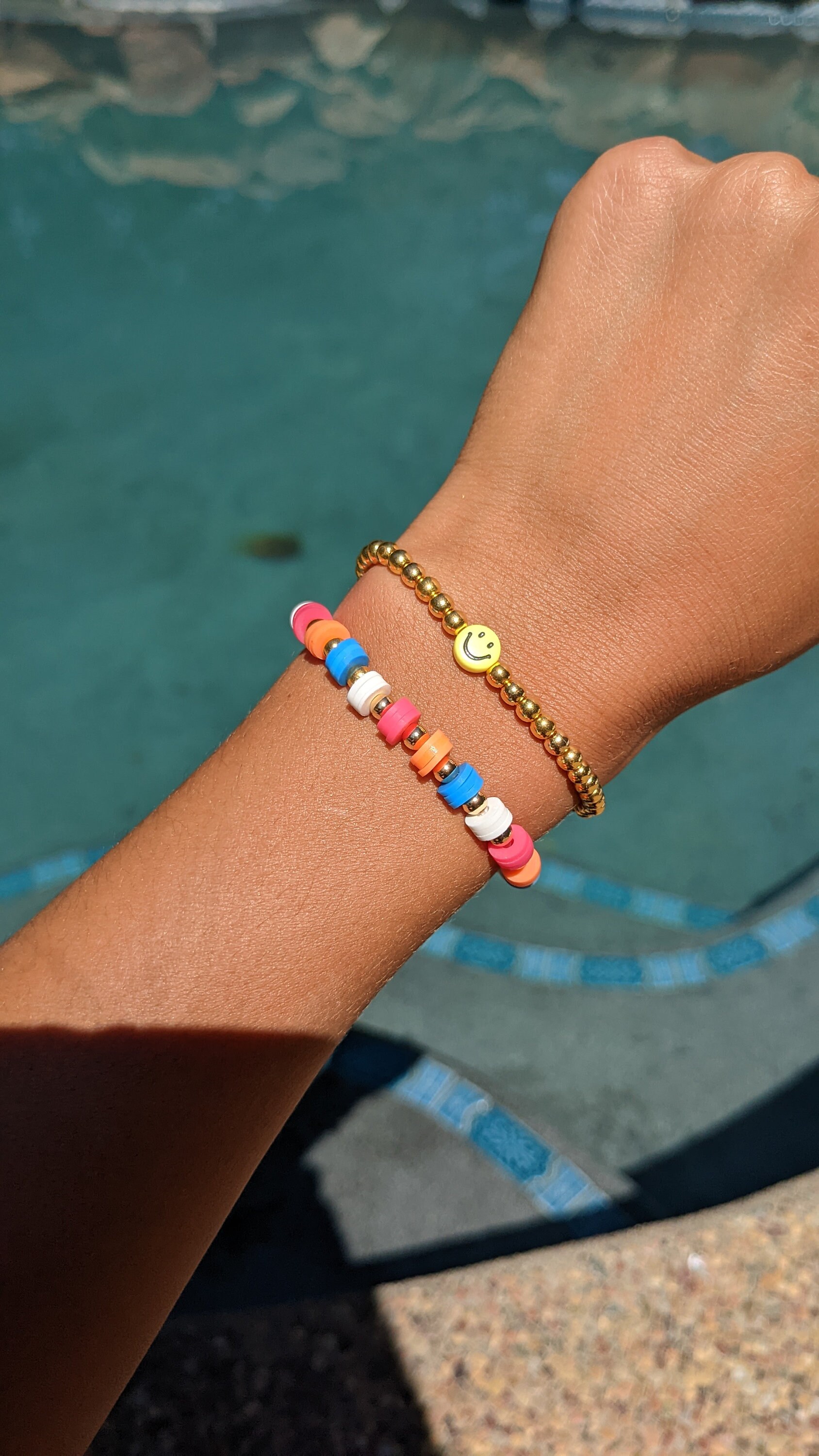 Smiley Face Stack Preppy Colorful Bright - Etsy