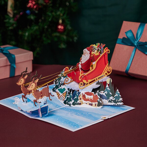 Pop up Christmas Cards - Etsy