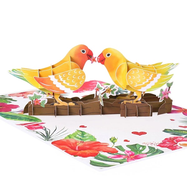 Love Birds Anniversary Cards - Etsy