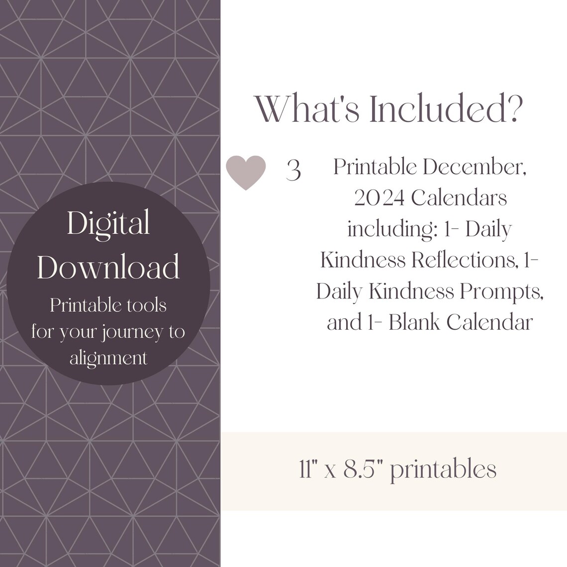 December 2024 Daily Acts of Kindness Calendar Printable, Daily Act of ...