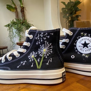 Converse Chuck Taylor 1970s Converse Dandelion Embroidered Shoes ...
