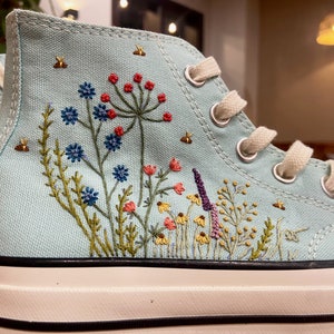 Flower Mint Converse Custom/gift for Kid/converse Chuck Taylor 1970s ...