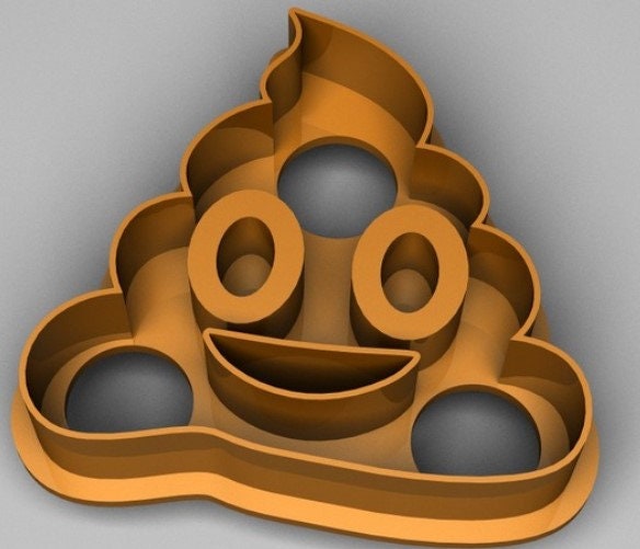 Poop Emoji Keks Ausstechform Cookie Cutter - Etsy