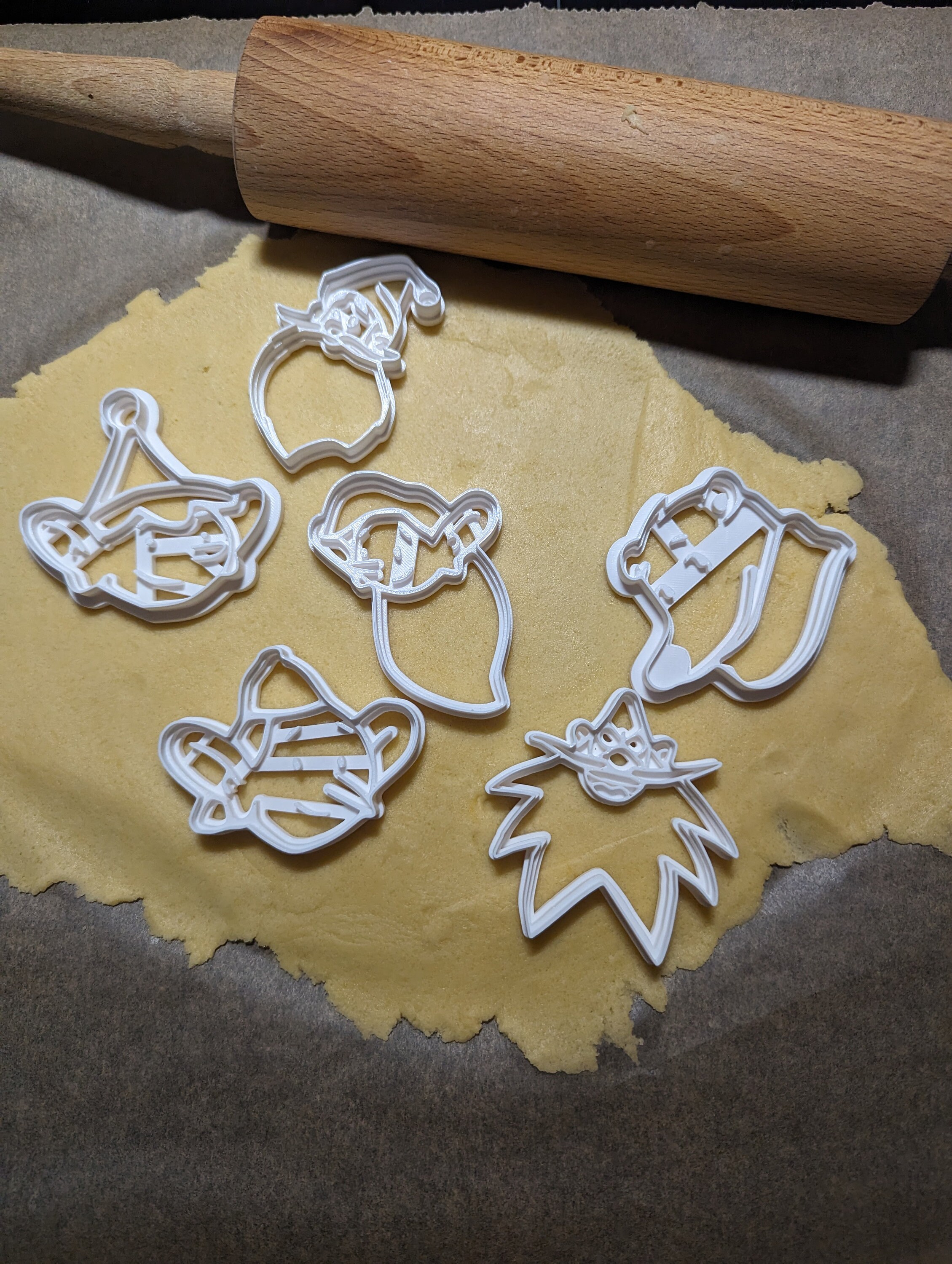 6 Piece Santa Claus and Co. KG Cookie Cutter Cookie Cutter - Etsy