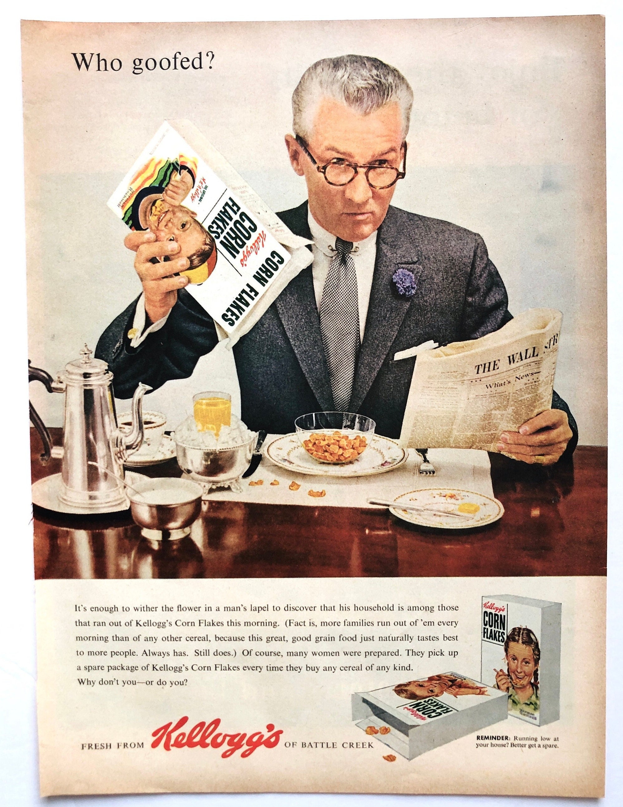 Food Advertisements In Newspapers