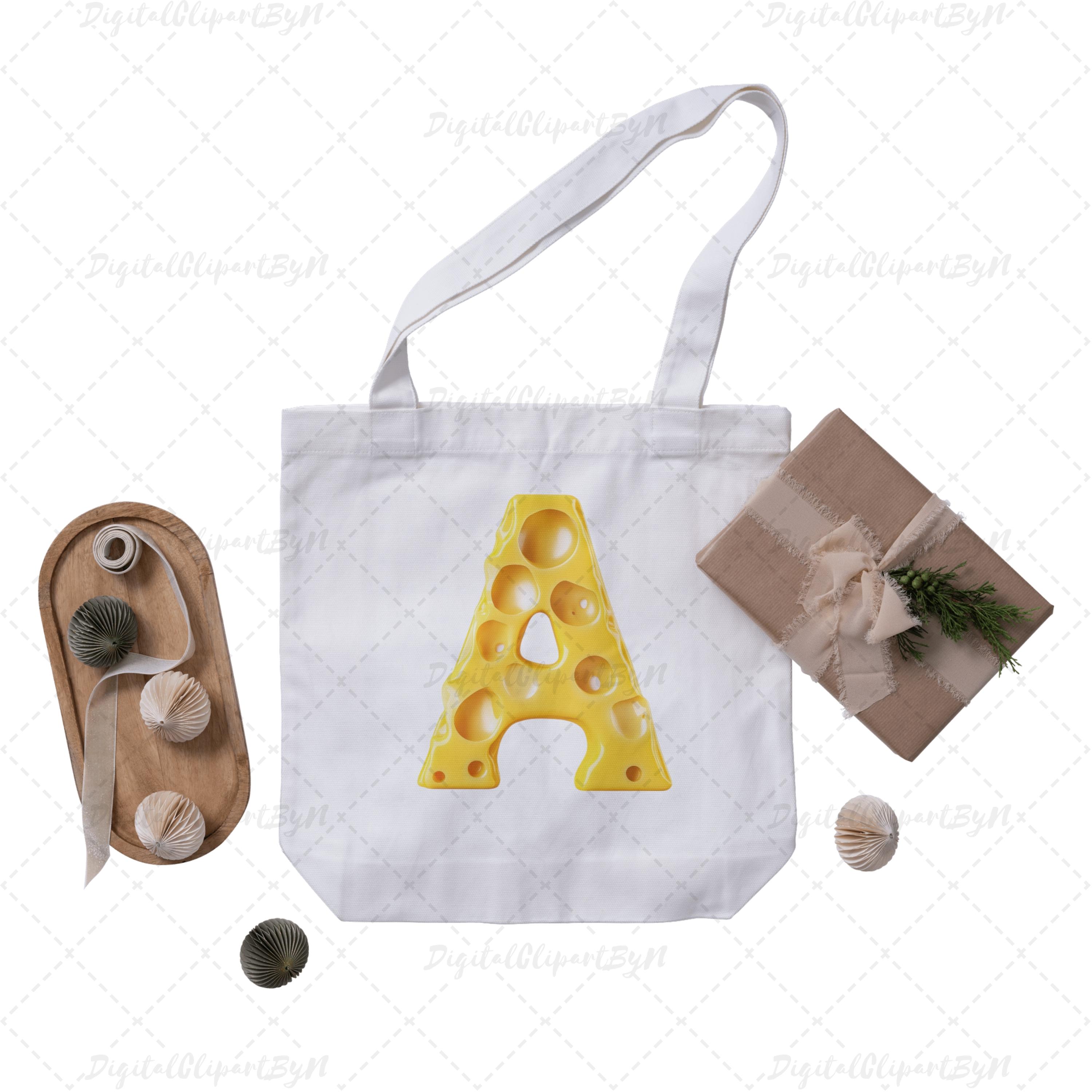 Cheese Alphabet Clipart PNG 3D Swiss Cheese Letters & Numbers Food Font ...