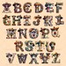 Voodoo Doll Alphabet A-Z Number 0-9 , Halloween Letter, Evil Nursery ...
