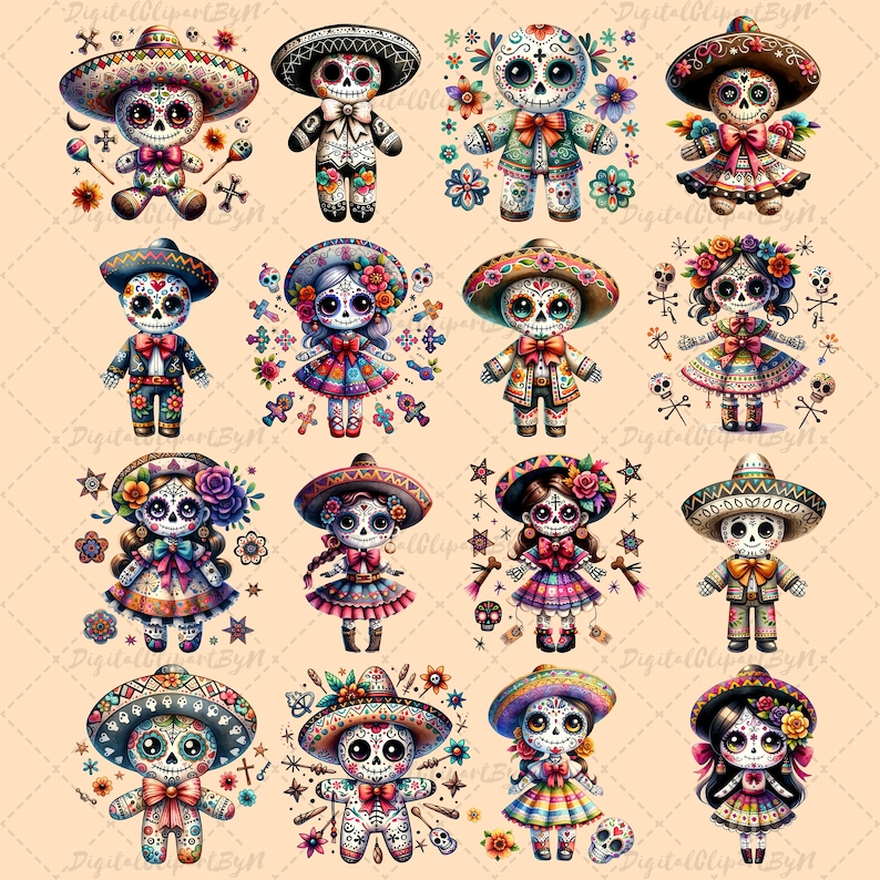 Voodoo Doll Alphabet A-Z Number 0-9 , Halloween Letter, Evil Nursery ...