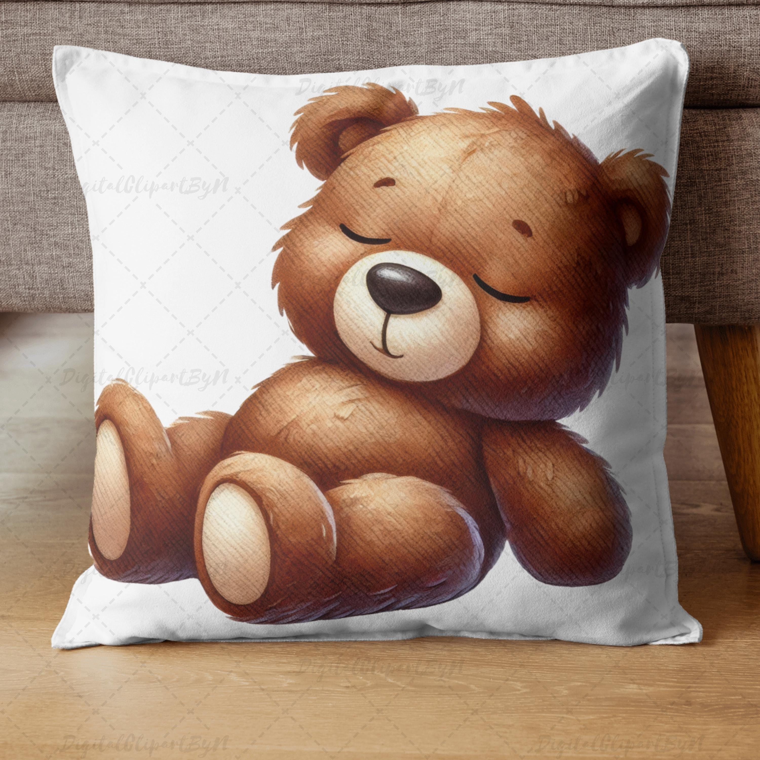 Brown Bear Clipart A-Z, Numbers 0-9, Cute Animal Alphabet Bundle , Bear ...