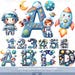 Gummy Candy Alphabet & Numbers PNG – Colorful Jelly Letters A-Z 0-9 ...