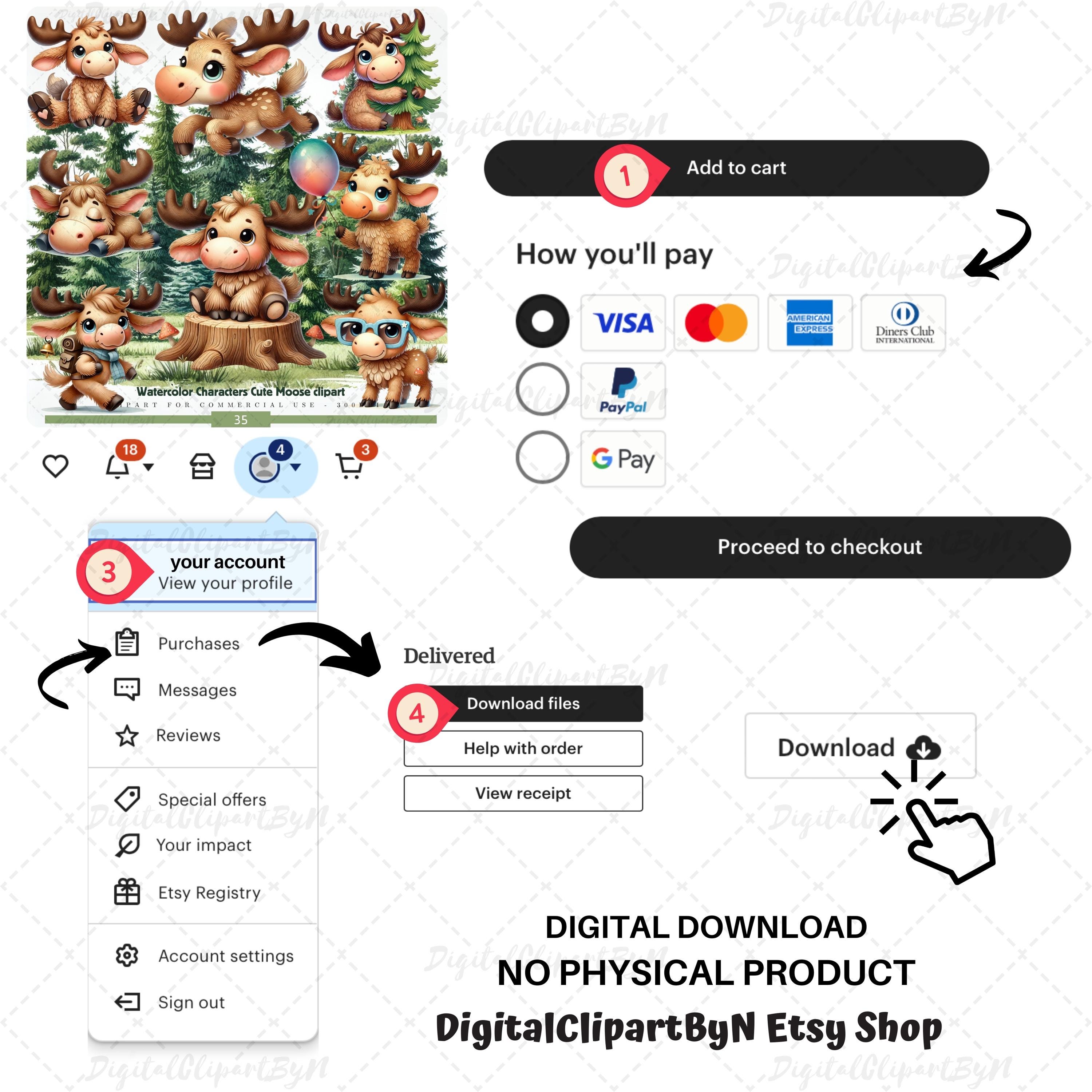 Brown Bear Clipart A-Z, Numbers 0-9, Cute Animal Alphabet Bundle , Bear ...