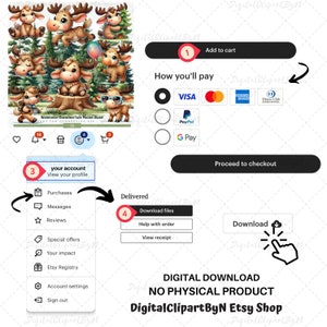 Brown Bear Clipart A-Z, Numbers 0-9, Cute Animal Alphabet Bundle , Bear ...