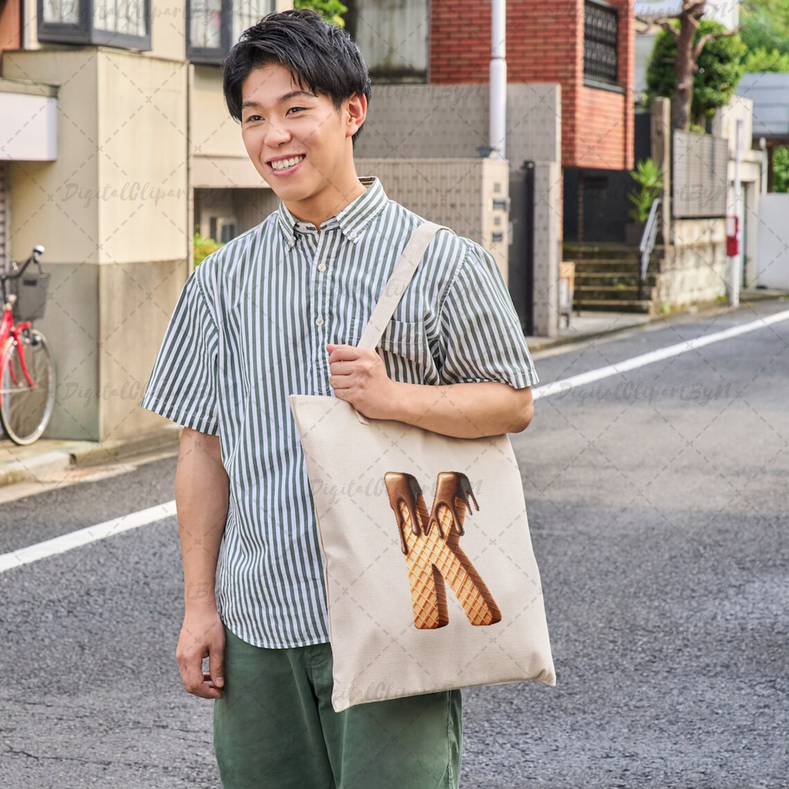 Chocolate Wafer Ice Cream Alphabet A-Z Number 0-9 Bundle Clipart , Ice ...