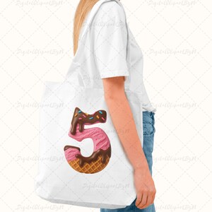 Ice Cream Alphabet Clipart A-Z 0-9 – Chocolate Drip Letters and Numbers ...