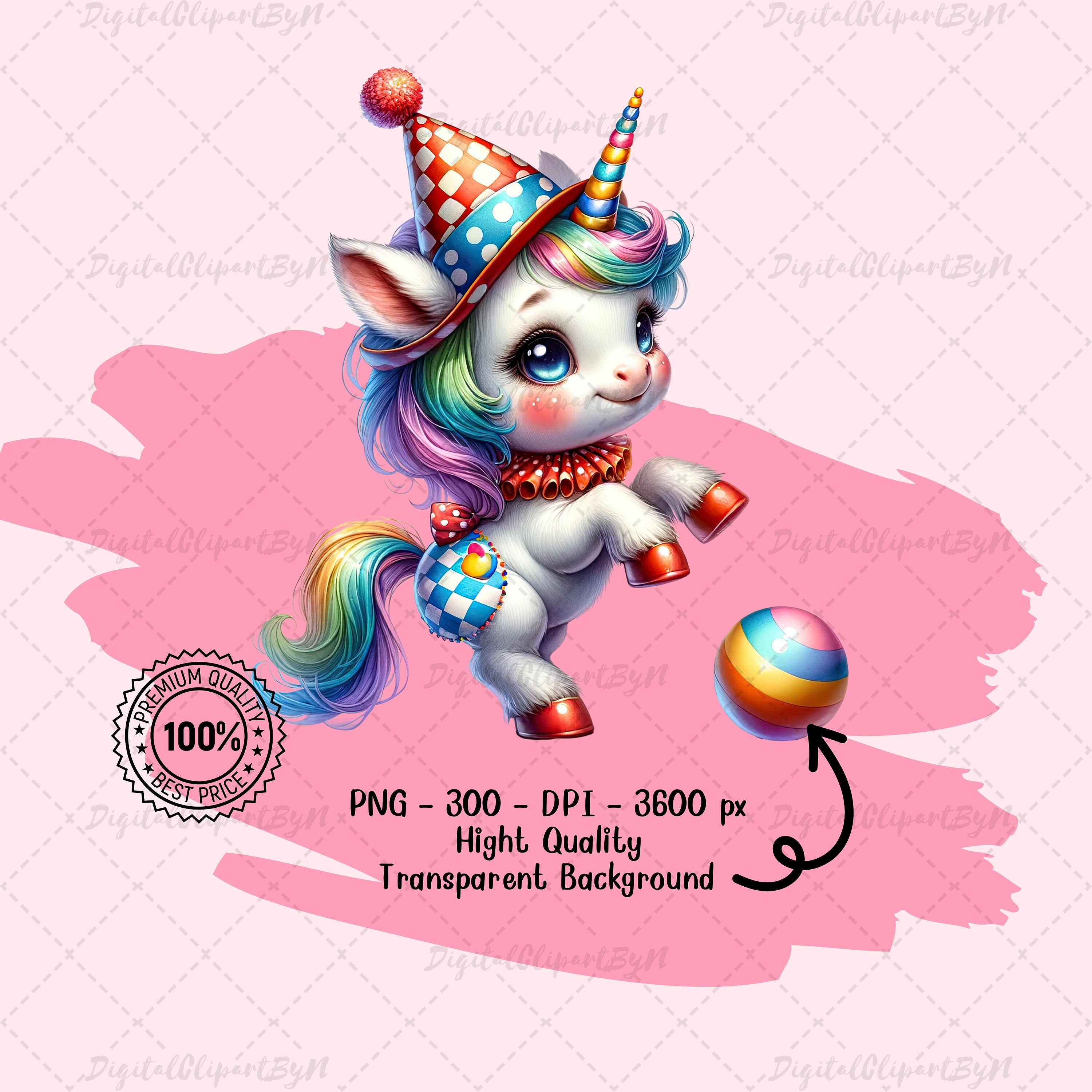 Circus Baby Animals Clipart: Perfect for Circus-themed Birthdays, Baby ...