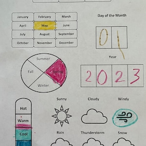 Daily Weather Journal - Etsy