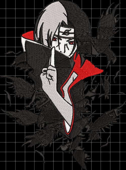 Naruto itachi logo - Etsy México