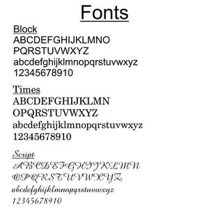 Personalised Trophy Engraving Plate 50mm X 15mm - Etsy