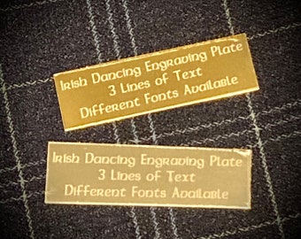 Personalised Trophy Engraving Plate 50mm X 15mm - Etsy Australia