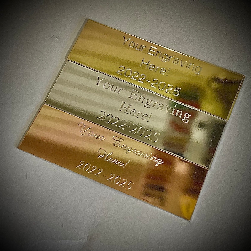 Trophy Engraving Name Plate - Etsy