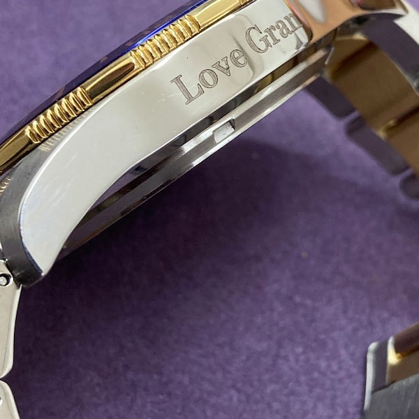 Mens Watch Engraving - Etsy