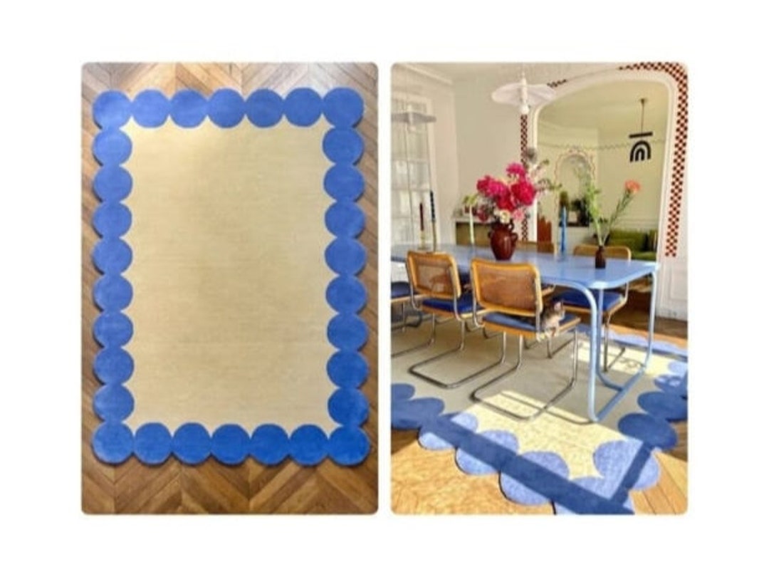 Abstract Handmade Tuft Rugs Living Room Home Decor Hallway - Etsy