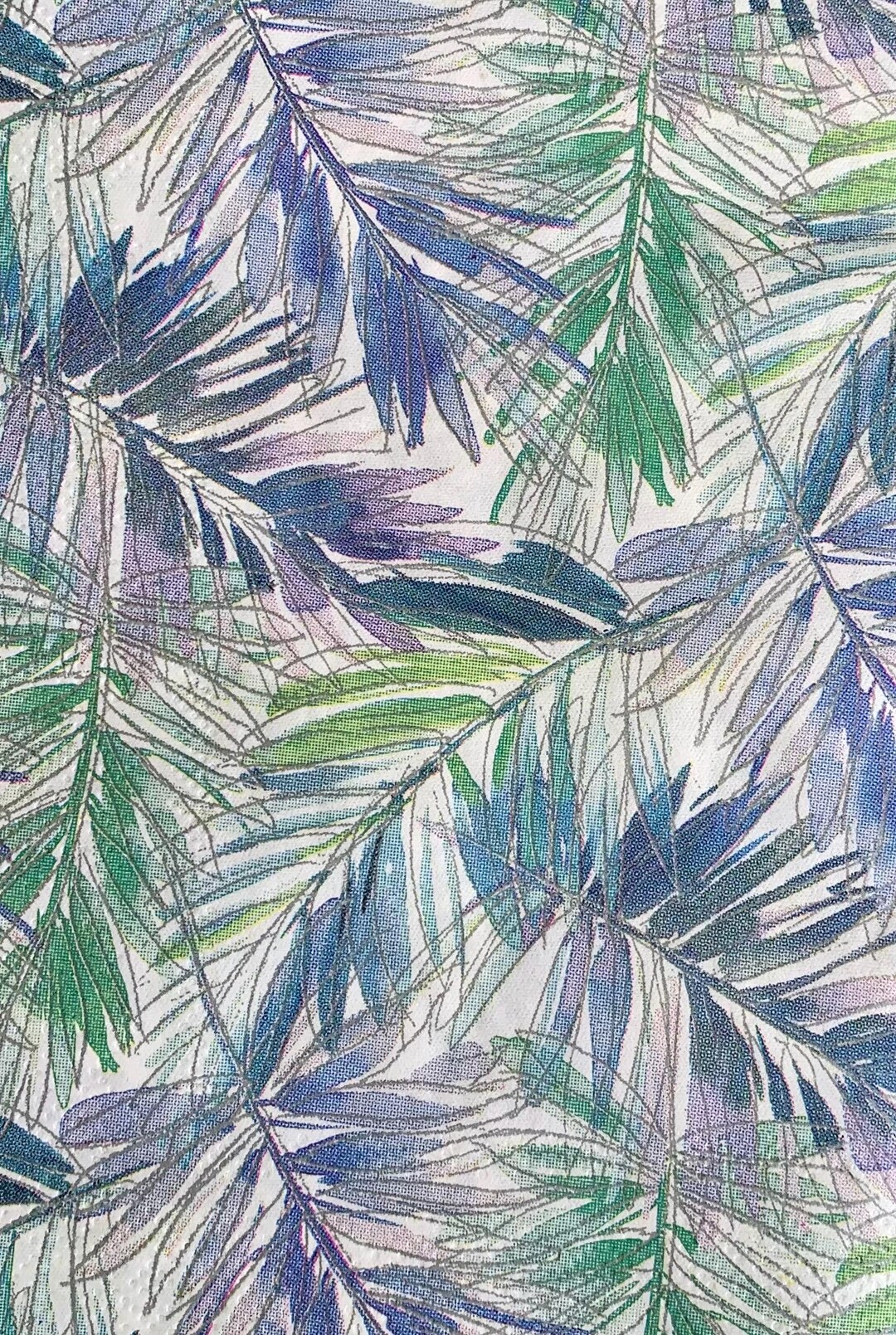 Decoupage Napkins, Palm Tree Leaf Paper Napkins, 2 Individual Guest ...