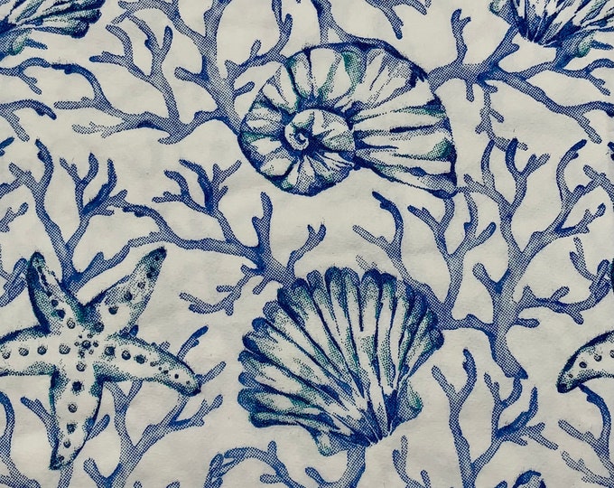 Seashell Paper Napkins for Decoupage, 2 Guest Size Napkins for Crafts ...