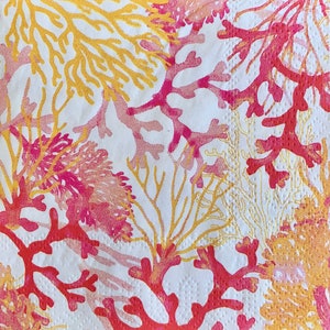 Coral Paper - Etsy