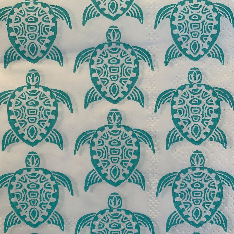 Turtle Napkins - Etsy