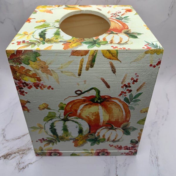Tissue Box Cover - Etsy