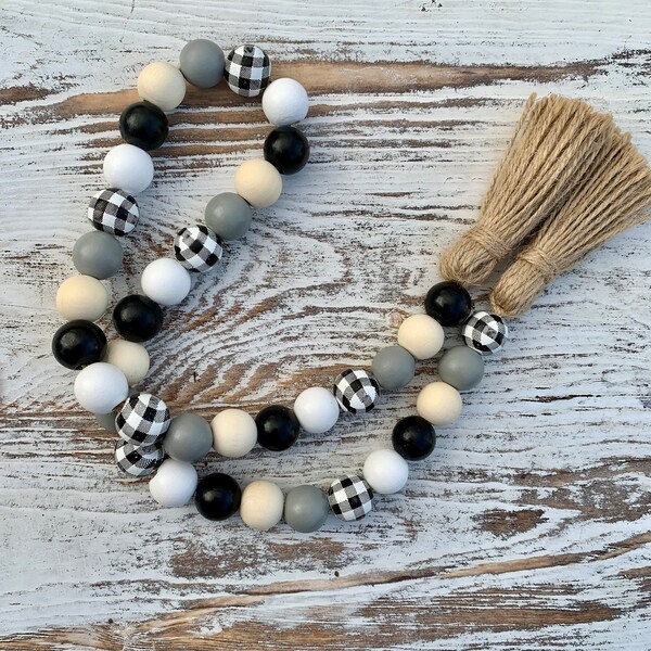 Plaid Garland - Etsy