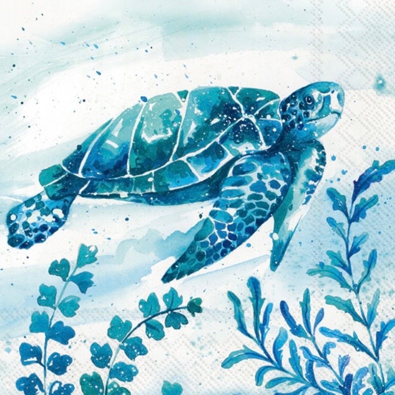 Turtle Napkins - Etsy