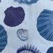 Seashell Decoupage Napkins, 2 Blue and White Shell Paper Guest Size ...