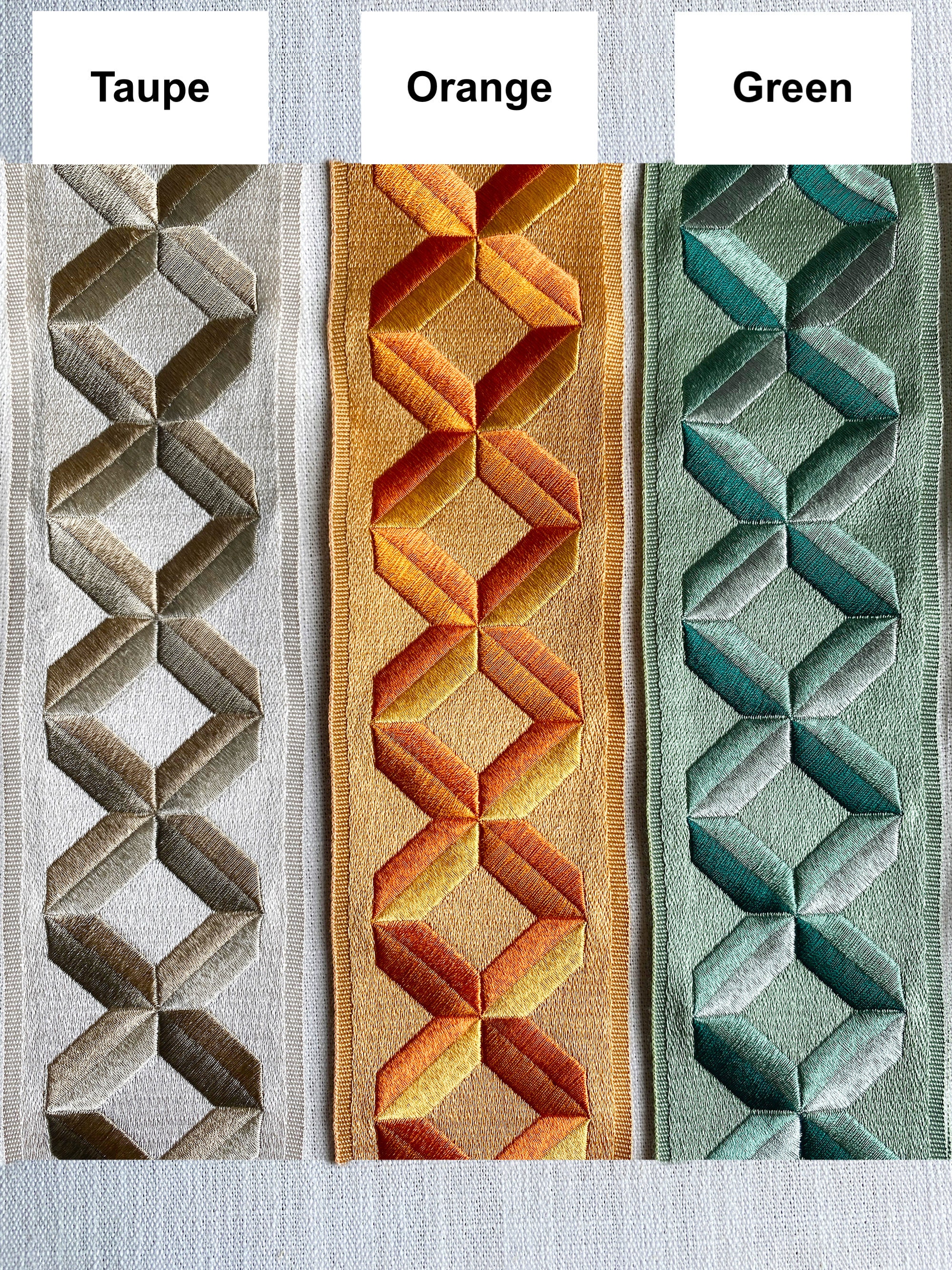 2.75 Inches Decorative Trims for Drapery, Curtain Tapes, Upholstery ...