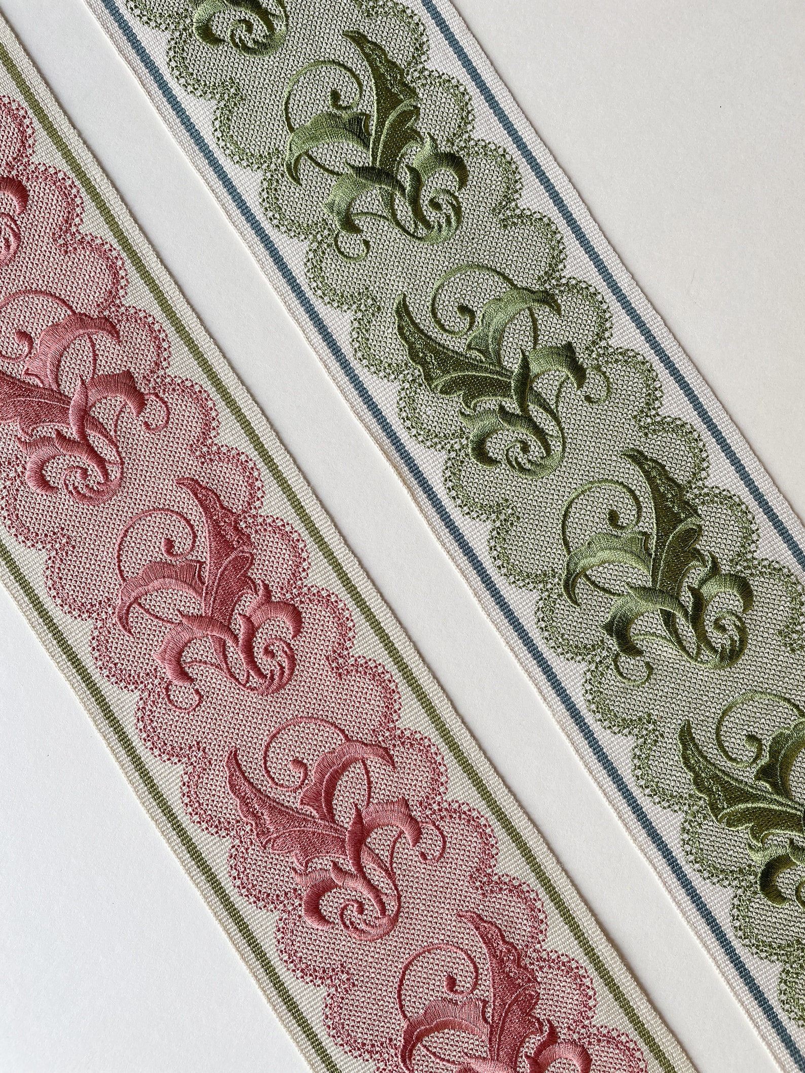 3.5 Inches Decorative Trims for Drapery, Curtain Tapes, Upholstery ...