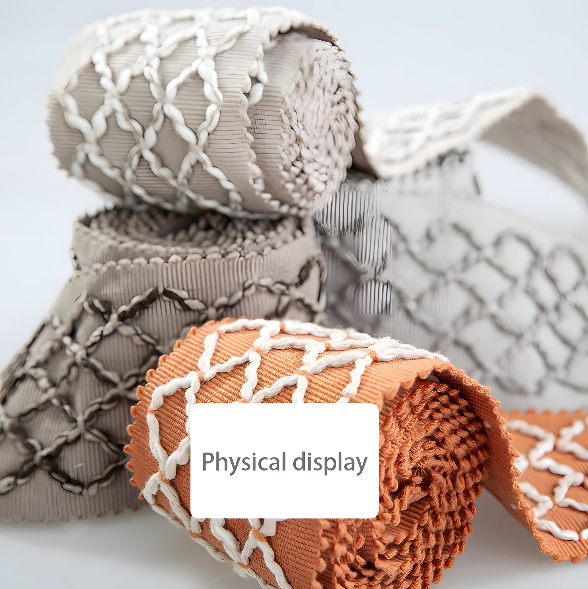 3 Inches Decorative Trims for Drapery, Curtain Tapes, Upholstery Ribbon ...