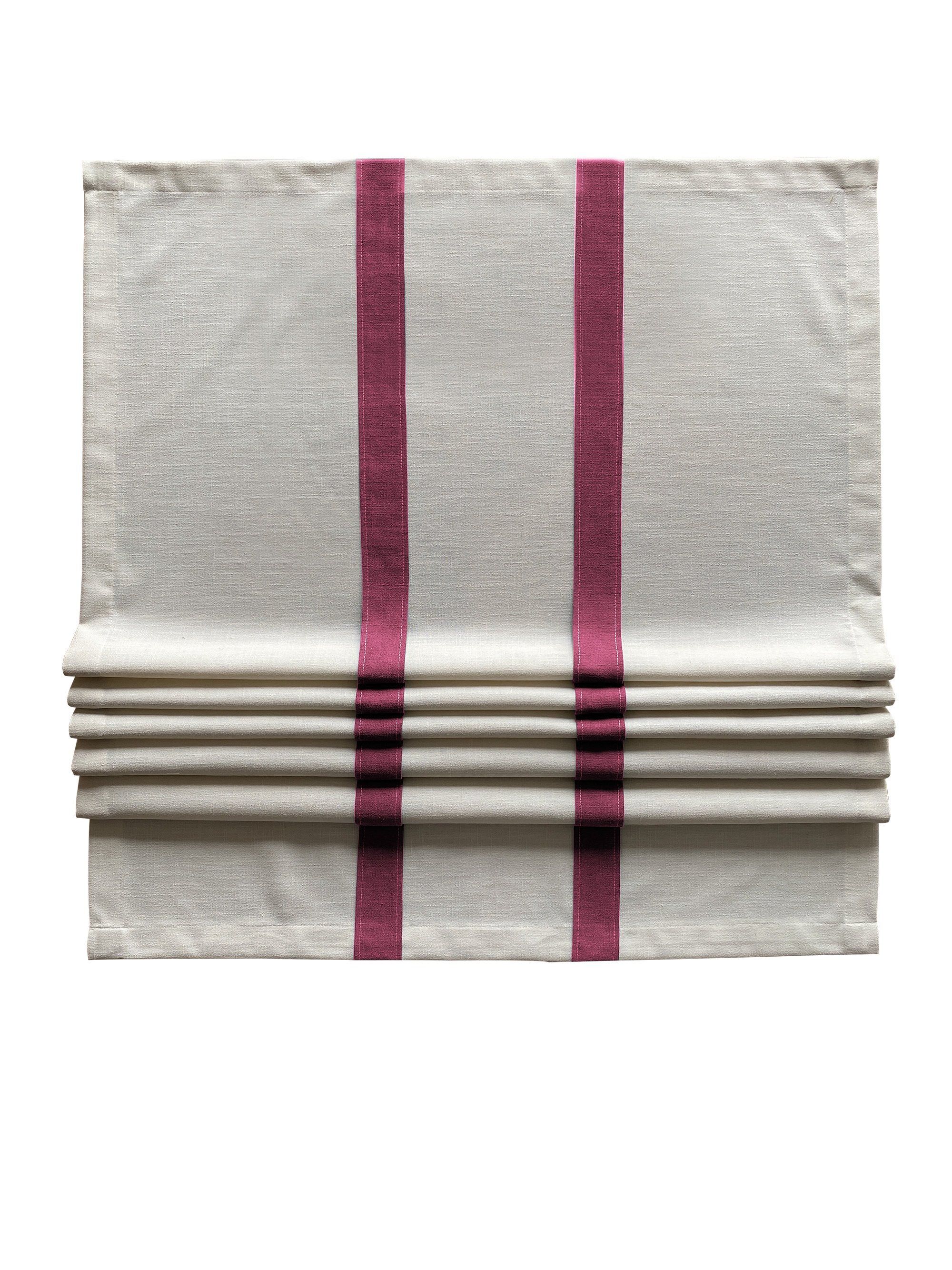 Roman Shade With Lining, Window Blinds, Light Filtering, Custom Size ...